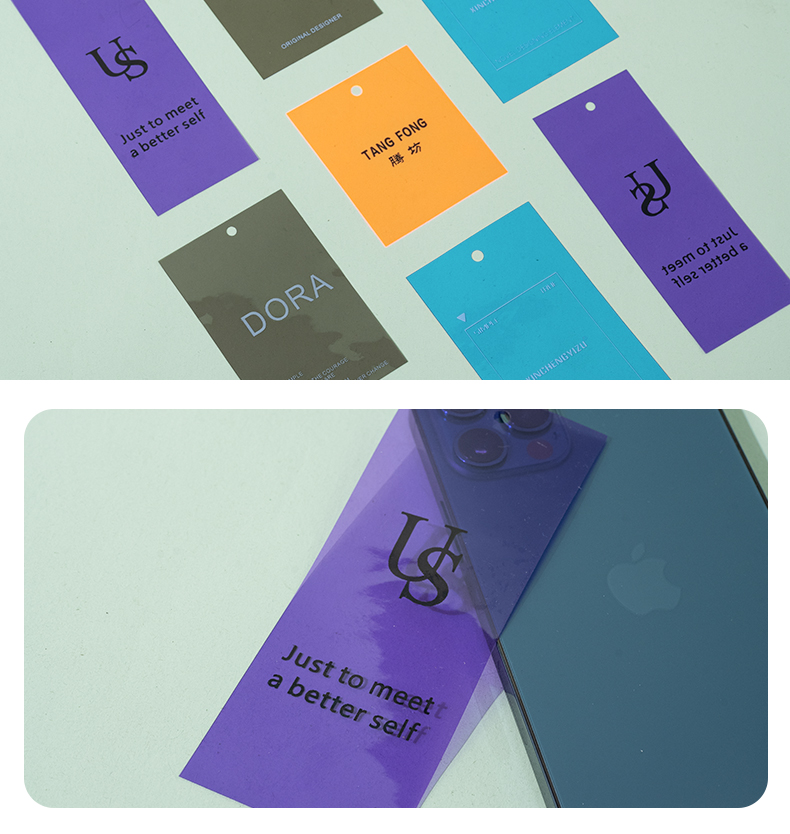 PVC Clothing Hangtag Custom - Wholesale Hang tag - LIJIE