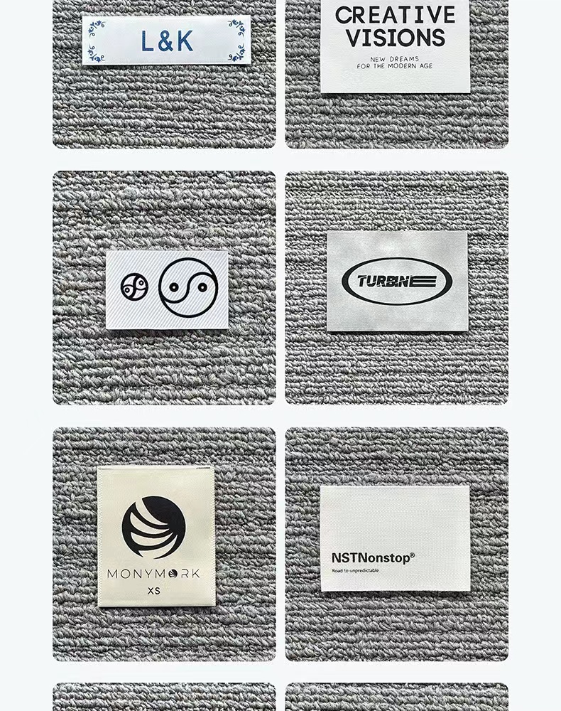 Custom Neck Tags for Shirts | Manufacturer CHINA LIJIE